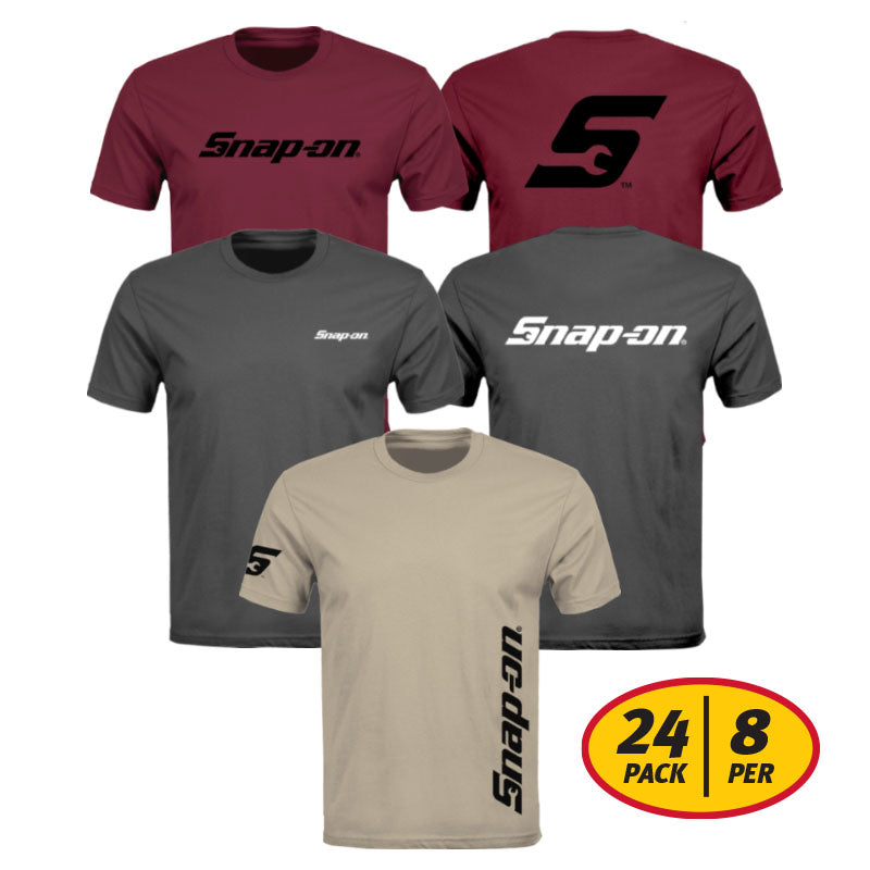 PACK L - Essential S26 T-shirt 24PK – 🇺🇸 Choko / Snap-on