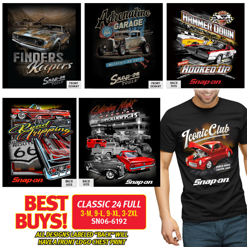 CLASSIC 24 Pack – 🇺🇸 Choko / Snap-on