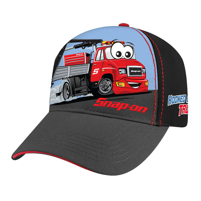 Toddler Hooked on Trucks Velcro Cap – 🇺🇸 Choko / Snap-on