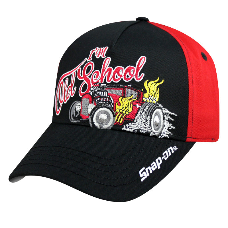 Youth I'm Old School Velcro® Cap – 🇺🇸 Choko / Snap-on