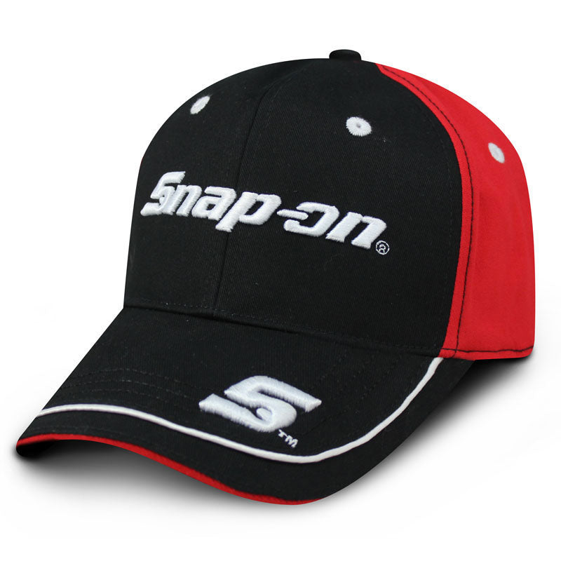 Crimson Piped Fast Flex® Full Back Cap – 🇺🇸 Choko / Snap-on